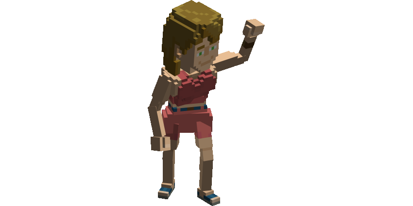 The Sandbox - Lady in Pink Summer Outfit NPC - 01