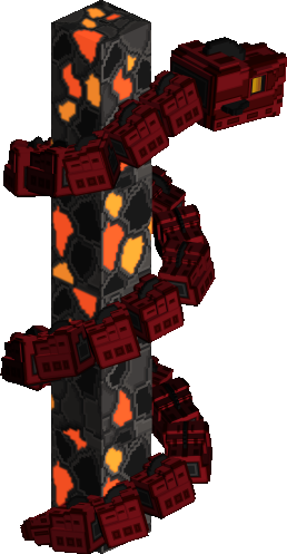 The Sandbox - Demon Snake Statue