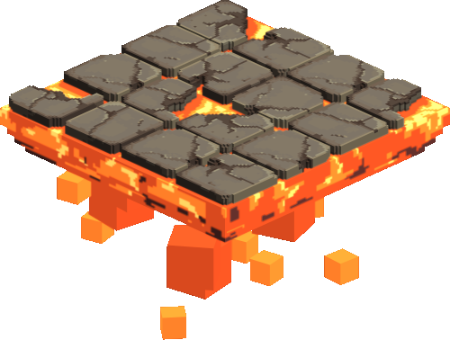 The Sandbox - Lava platform