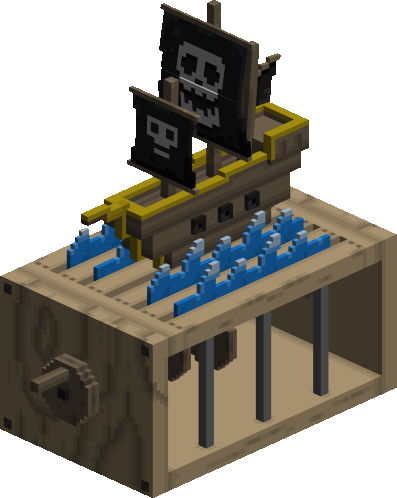 The Sandbox - Pirate Ship Automaton - CF Divergent Art
